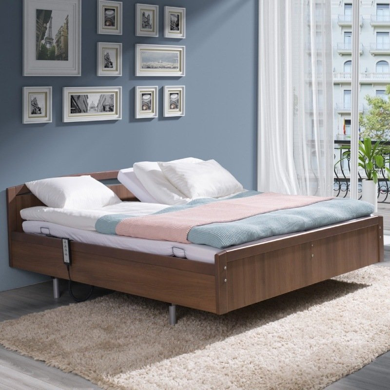 Lit électrique 2 personnes inclinable et médicalisé en Belgique