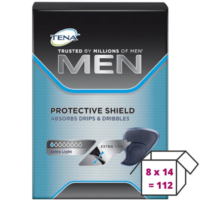 Protège-slip TENA homme contre fuites urinaires et incontinence